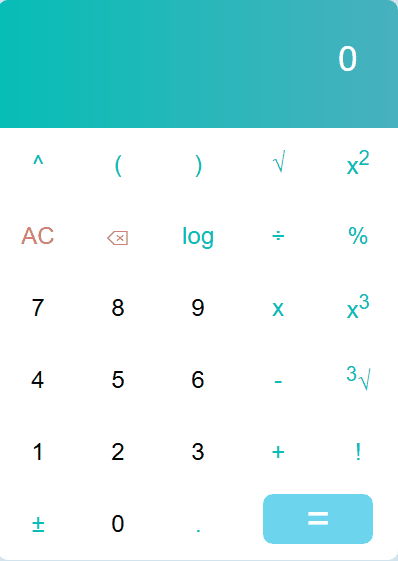 React Calculator | react-calculator